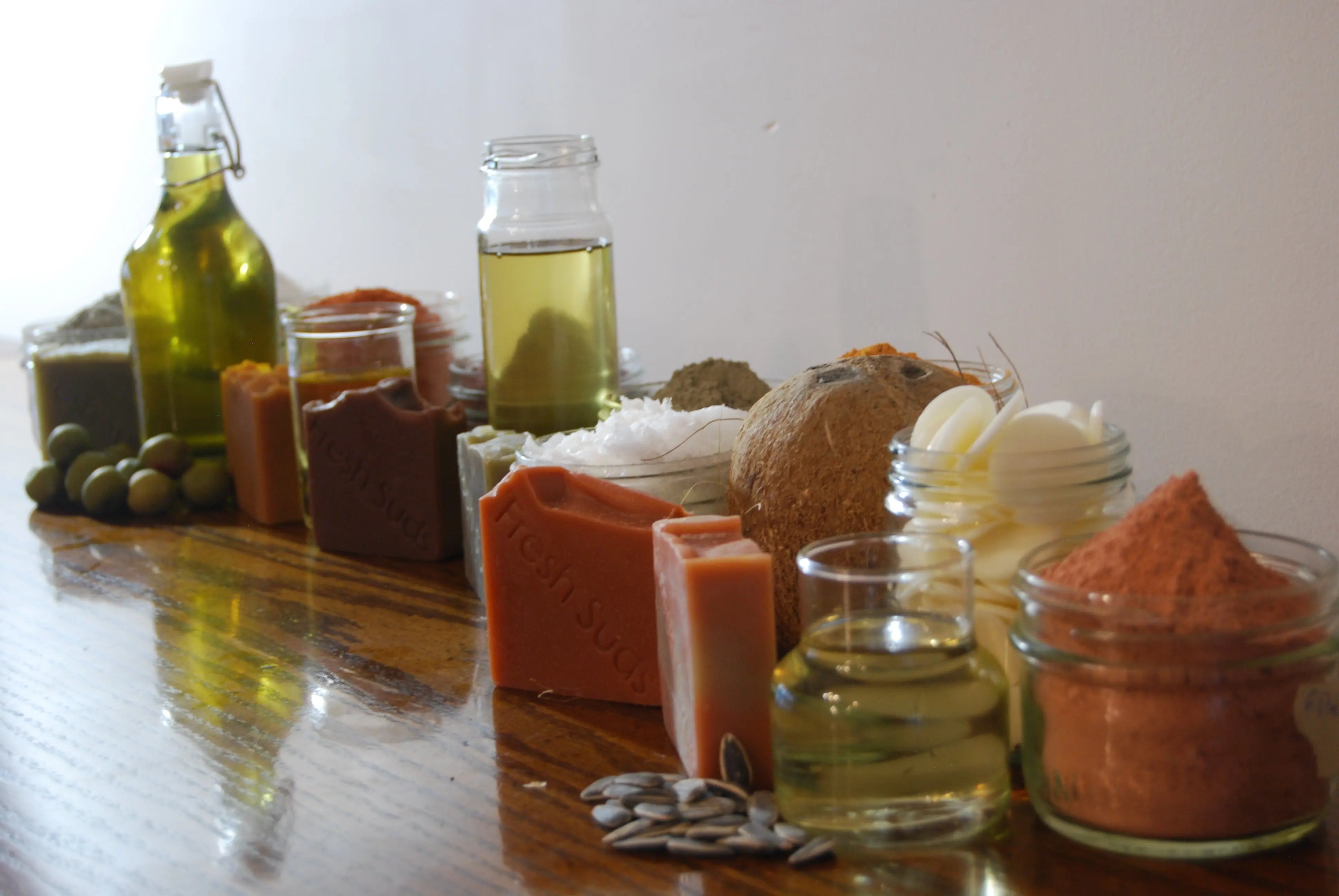 Key Ingredients in Natural Soap Making - Fresh Suds Soapery